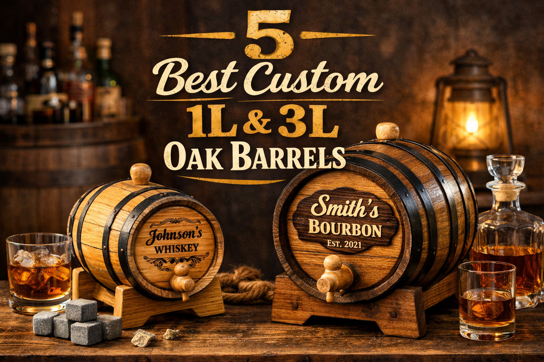 5 Best Custom 1L & 3L Oak Barrels – Urban Barrel Company